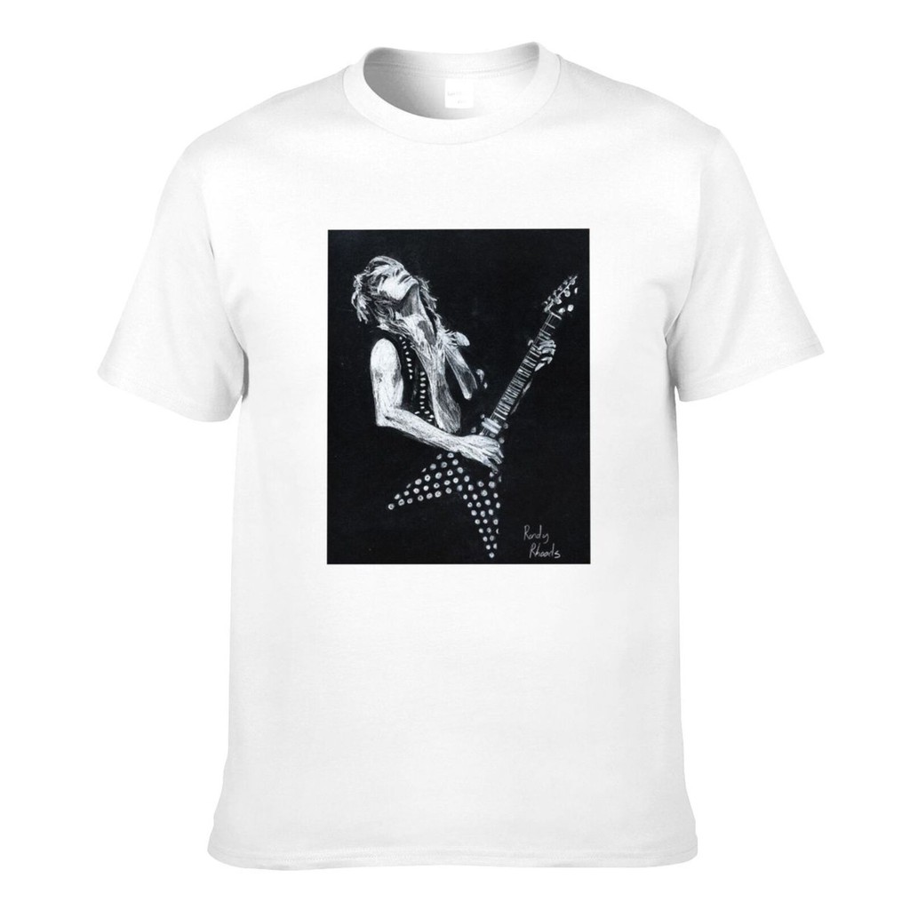 Randy Rhoads Guitar Tribute Mens Cool Tshirt เสื้อผ้าแฟชั่น | Shopee ...