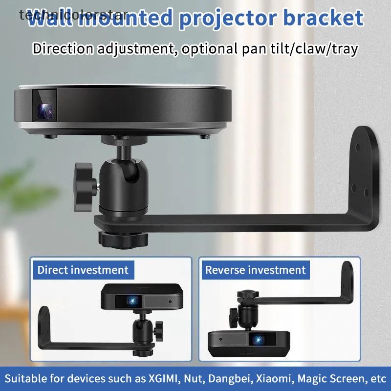 Trsr ขายึดโปรเจคเตอร์แบบพกพา 360° Rotatable Wall Mount Beamer Holder ...