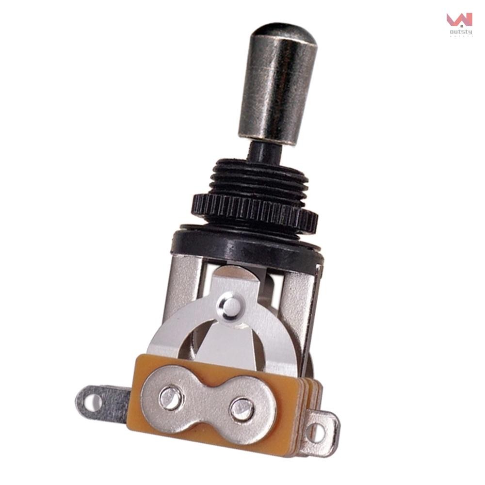 3 Way สั้นตรงกีตาร์ Toggle Switch Pickup Selector พร้อมหมวกทองเหลืองใช้ ...