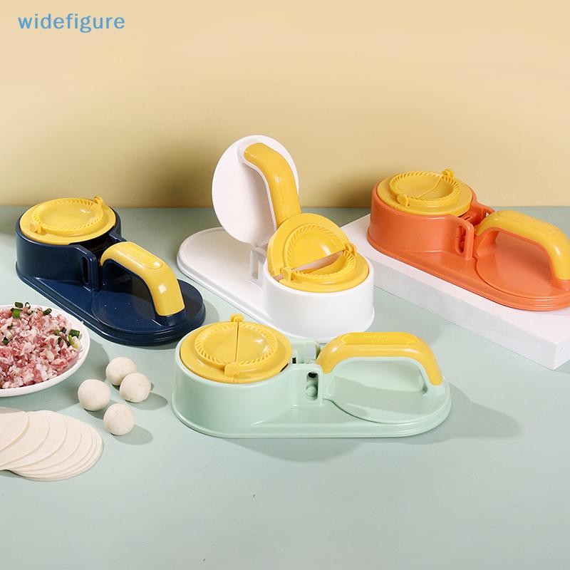 Widefigure 3 In 1 ครัว Dumpling แม่พิมพ์กดเครื่องคู่มือแป้ง Presser ...