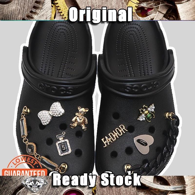 Dc2 8 ชิ้น Golden Bumblebee ชุด DIY ปุ่มรองเท้า Charm croc jibz-Charm ...