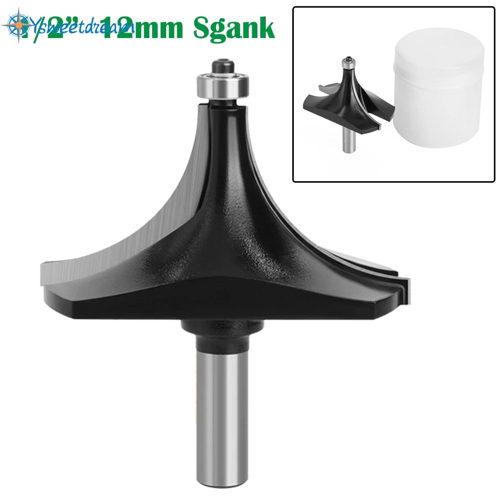 12 มม. Shank มุมใหญ่รอบ Router Bit สําหรับ Edging งานไม้ Milling Cutter ...
