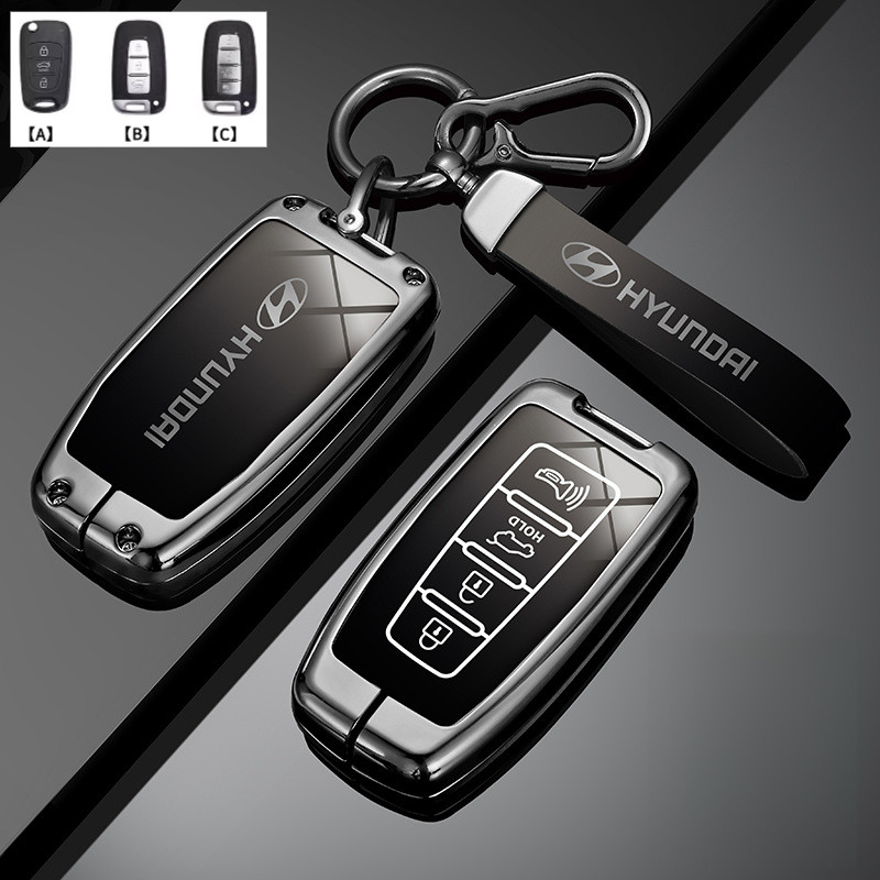 กุญแจรถระยะไกลกรณี Key FOB ปกพวงกุญแจสำหรับ Hyundai Solaris HB20 ...