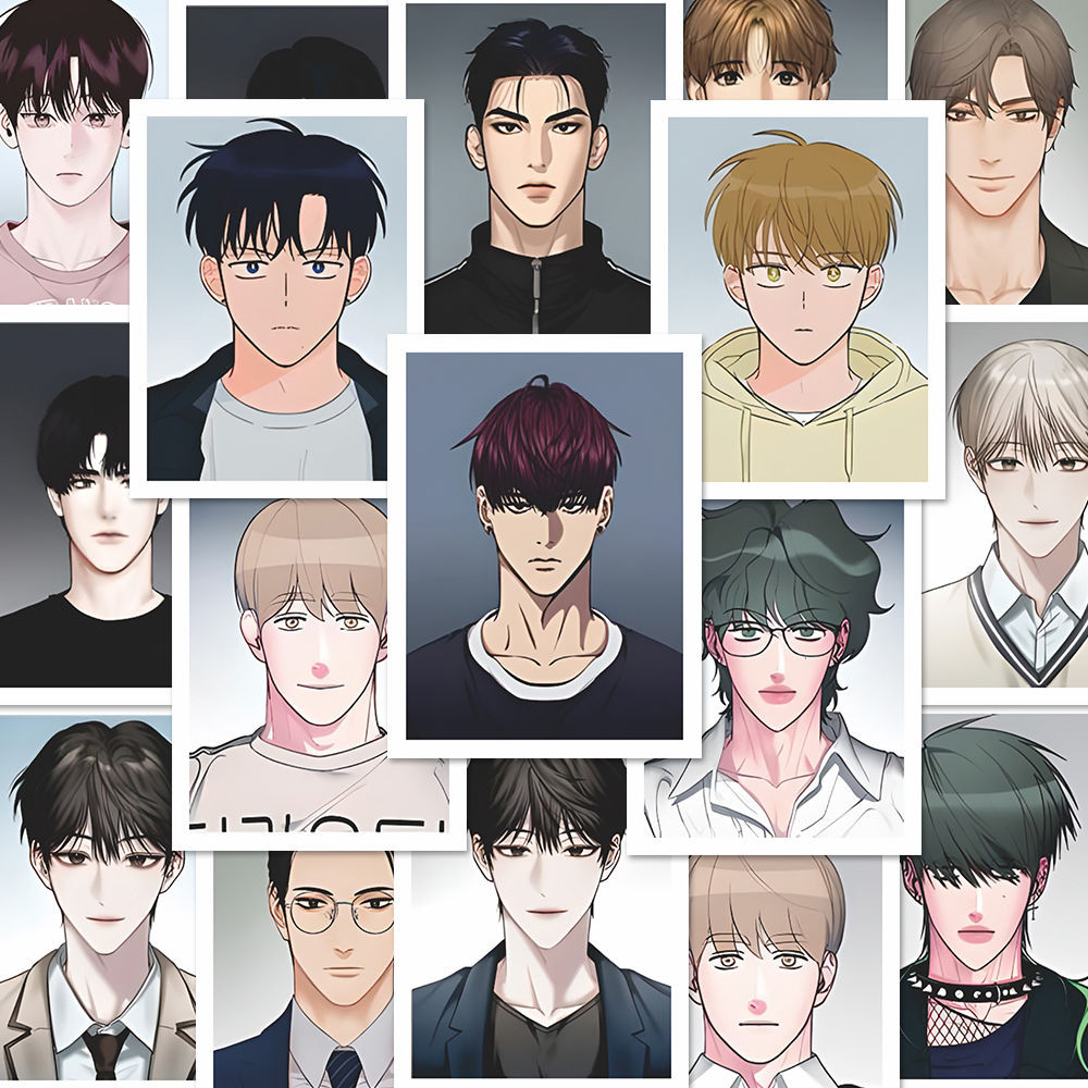 เกาหลี BL Manwha ID สติกเกอร์ภาพ Joo Jaekyung Kim Dan สติกเกอร์อุปกรณ์ ...