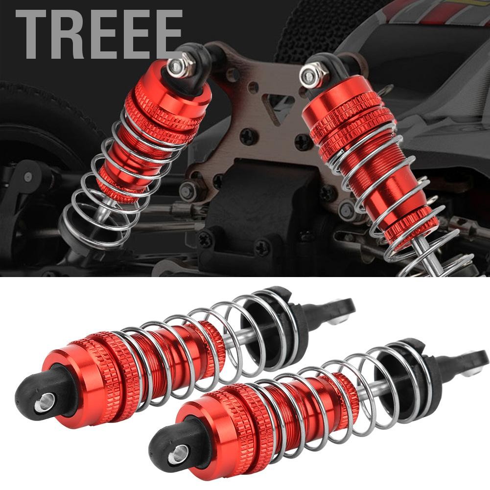 Treee โลหะ Shock Struts Damper RC อะไหล่สำหรับ 1/14 WLtoys 144001 รุ่น ...