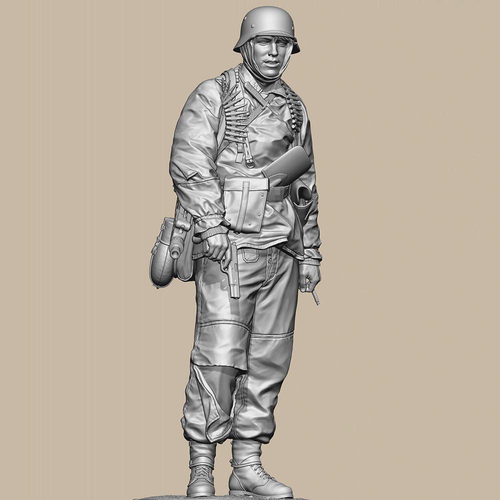 ทหารสงครามโลกครั้งที่สอง 1/35, ท่ายืน, ทหารฟิกเกอร์โมเดลเรซิ่น, ธีมทหาร ...