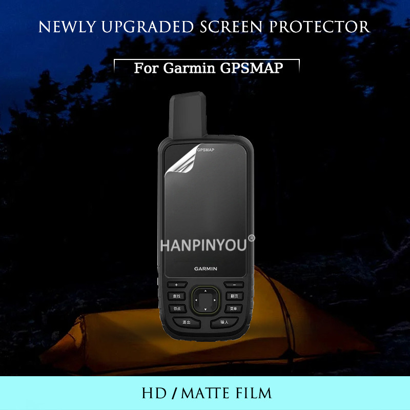 ใหม่ป้องกันหน้าจอฟิล์มนุ่ม Garmin GPSMAP 67 66S 66i 65S 65ST 64ST 67i ...