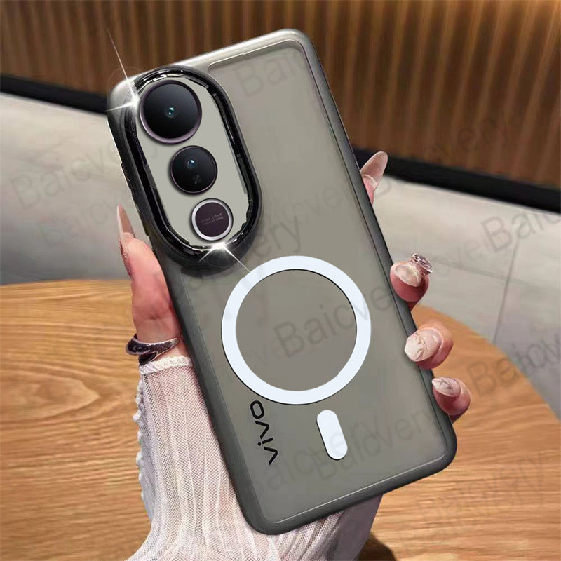 สําหรับ VIVO V50 Lite V2441 Pro 5G กล้องเกราะป้องกัน TPU ฝาหลังพร้อมสติ ...