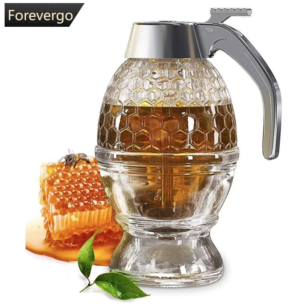 FVG Non-Drip Honey Dispenser โถน้ําผึ้งพลาสติกปิดผนึก Jar ประเภทช่องทาง ...