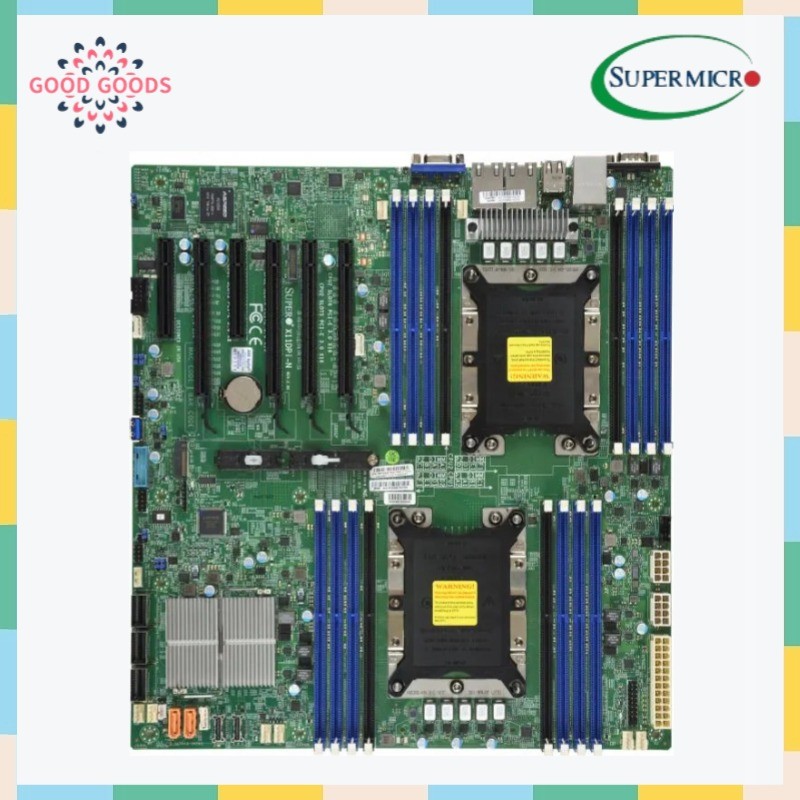 Supermicro X11DPi-NT/X11DPi-N เมนบอร์ดเซิร์ฟเวอร์/เวิร์กสเตชัน Dual LGA3647 Pin C621 ชิป DDR4 ...