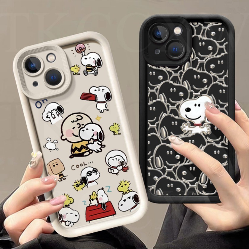 การ์ตูน Snoopy Creative เคสซิลิโคนสําหรับ Moto G32 Edge 50 Pro 50 Ultra ...