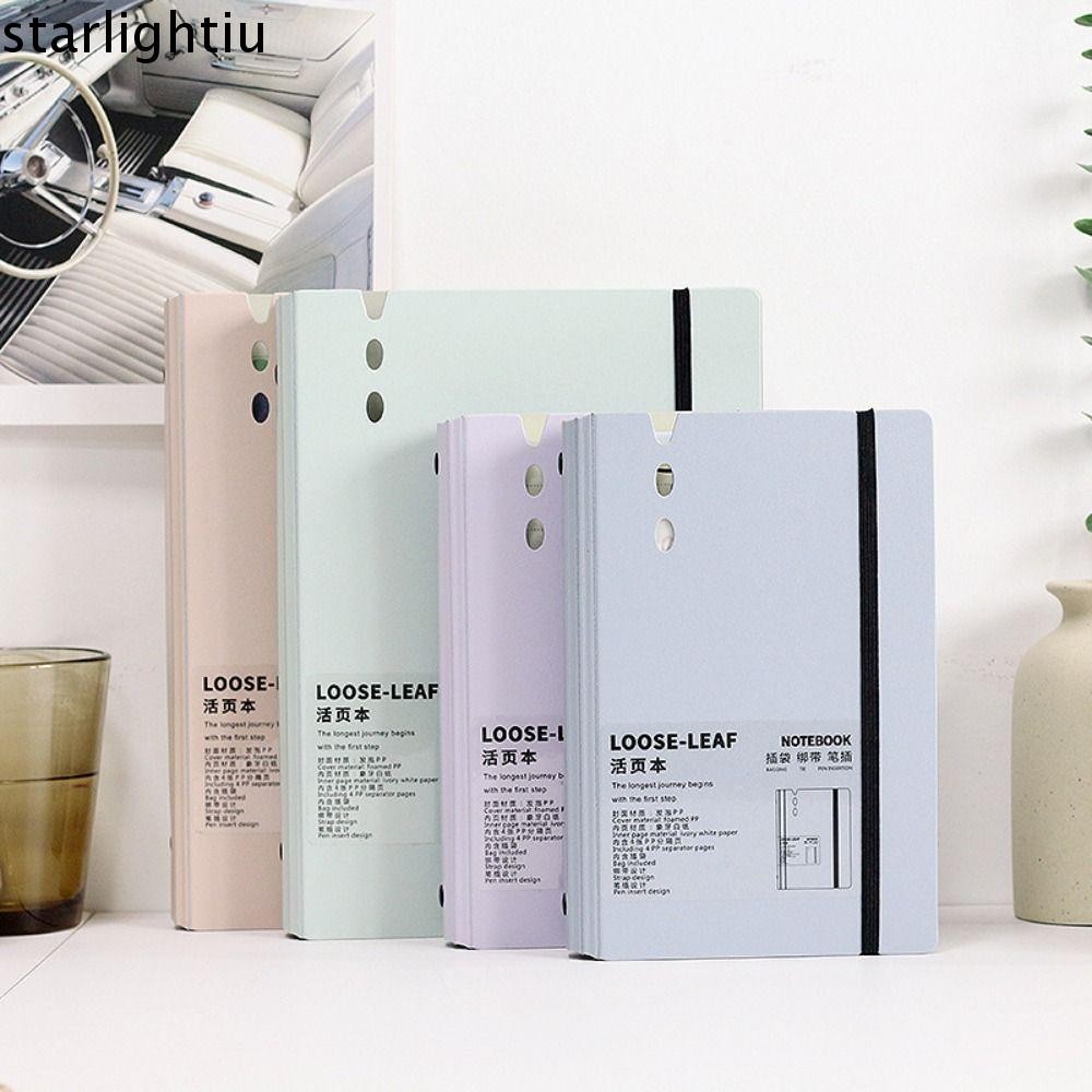 ESTHER 1 ชิ้น Binder โน้ตบุ๊ค, Journal Planner เครื่องเขียนอุปกรณ์หมาย ...