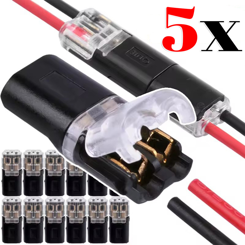 Universal ยานยนต์ชุดสายไฟ, 2 ขากันน้ํา Terminal Block สําหรับ 16-22AWG ...