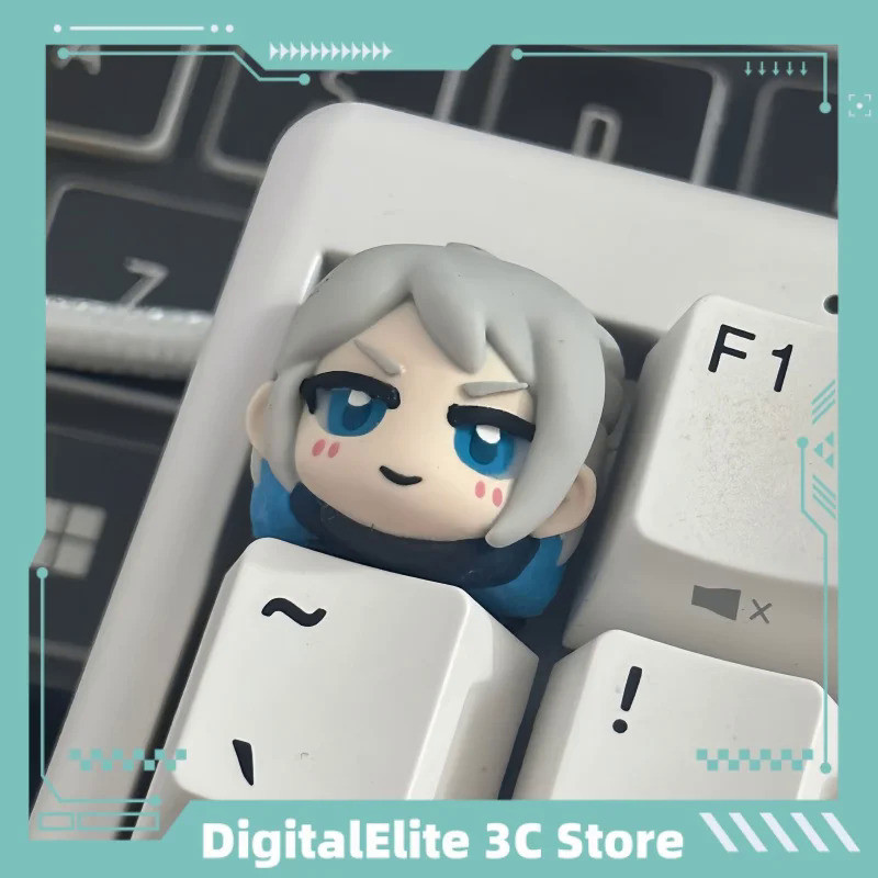 New Valorant Game Theme Keycaps Jett Sage Omen Killjoy Sentinel Duelist ...