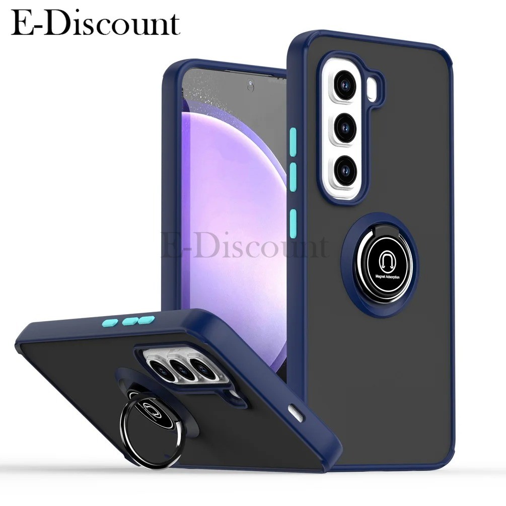 สําหรับ Infinix Hot50 4G 50i เคสโทรศัพท์แหวนโลหะ Stand Holder Anti Drop ...