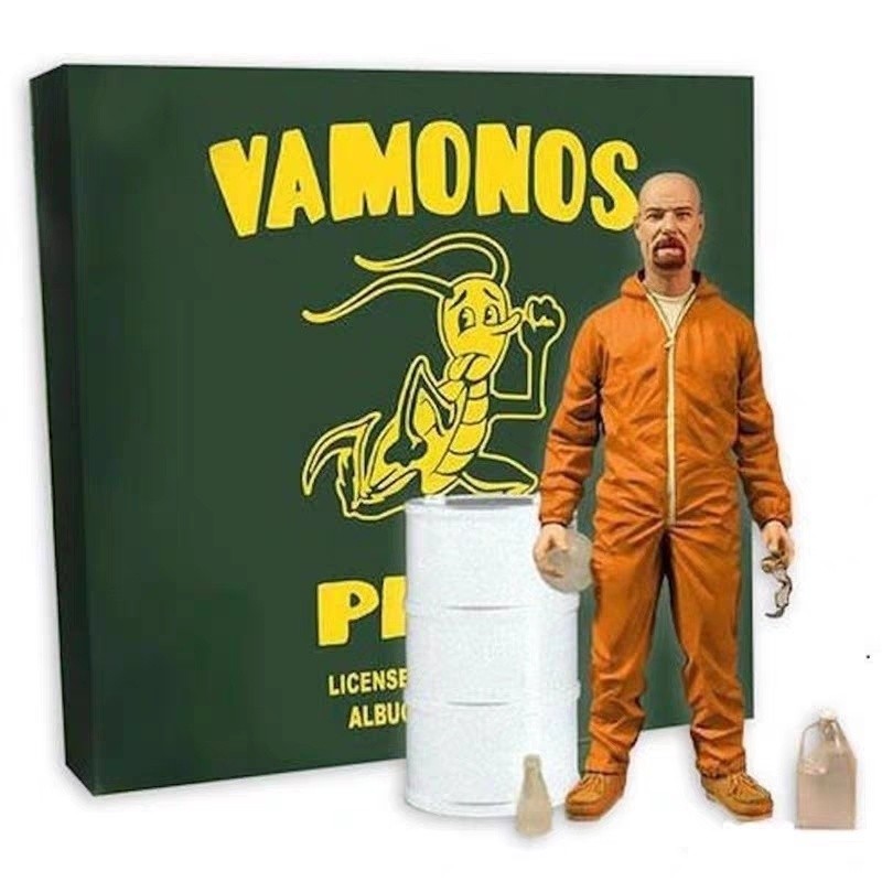 [Spot] Toy mezco Ant Breaking Bad Toy Doll Breaking Bad ผู้ผลิตยา7นิ้ว ...
