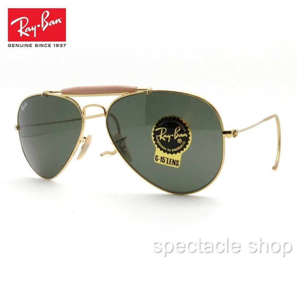 [ต้นฉบับ] Ray Board Rb 3030 L0216 แว่นกันแดด 58 มม.ทอง G15 58 Outdoor ...