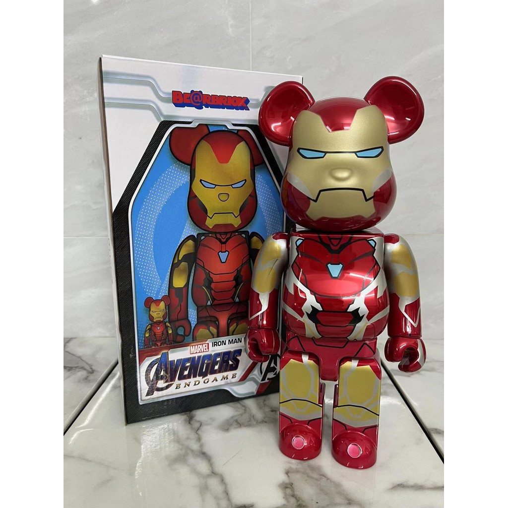 Bearrick400 บล็อกตัวต่อหมีรุนแรง Iron Man ABS | Shopee Thailand