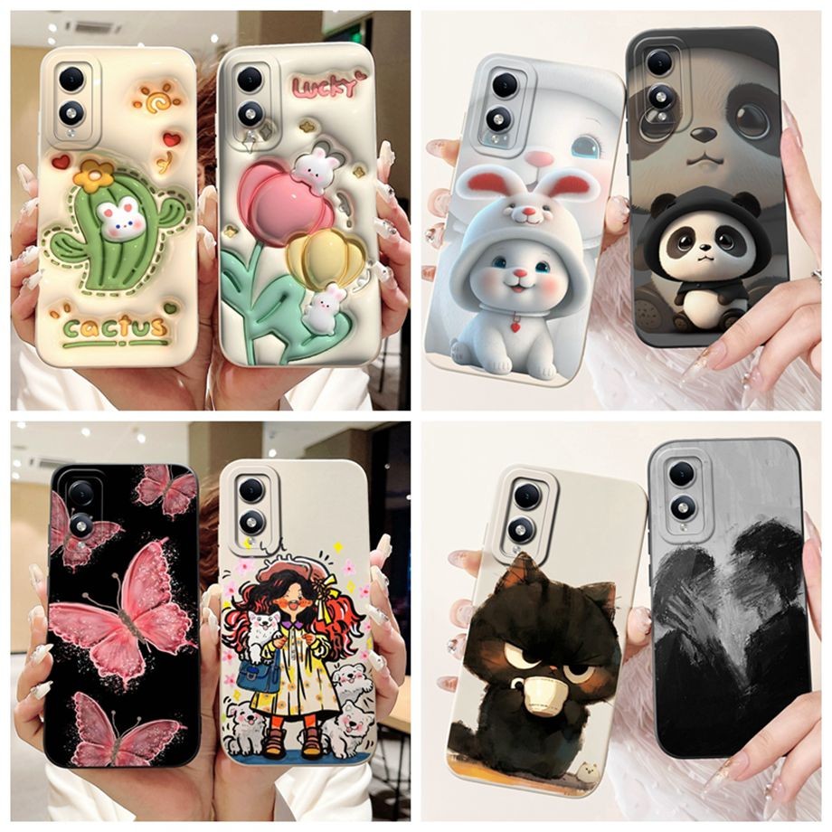 ออกแบบใหม่ 2025 สําหรับ Itel A18 A18s Matte Soft ซิลิโคน Len Proective ...