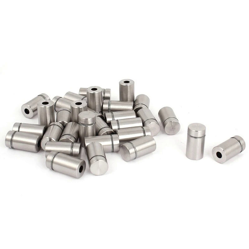 30 Pieces 12 X 22Mm Advertisement Fixing Screws Stainless Steel Spacer ...
