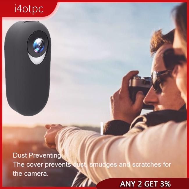 I4otpc สําหรับ insta360 GO อุปกรณ์เสริมซิลิโคนฝาครอบกล้องเลนส์ป้องกันกรณี Anti-shake กล้อง ...