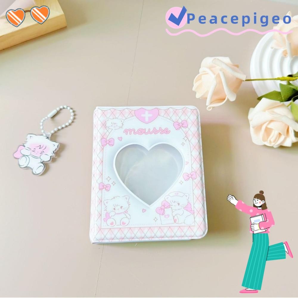 อัลบั้มรูป PEACEPIGEO, อัลบั้มการ์ด 3 นิ้ว 36 กระเป๋า, ที่ใส่โฟโต้การ์ด Hollow Ins Mikko Love ...