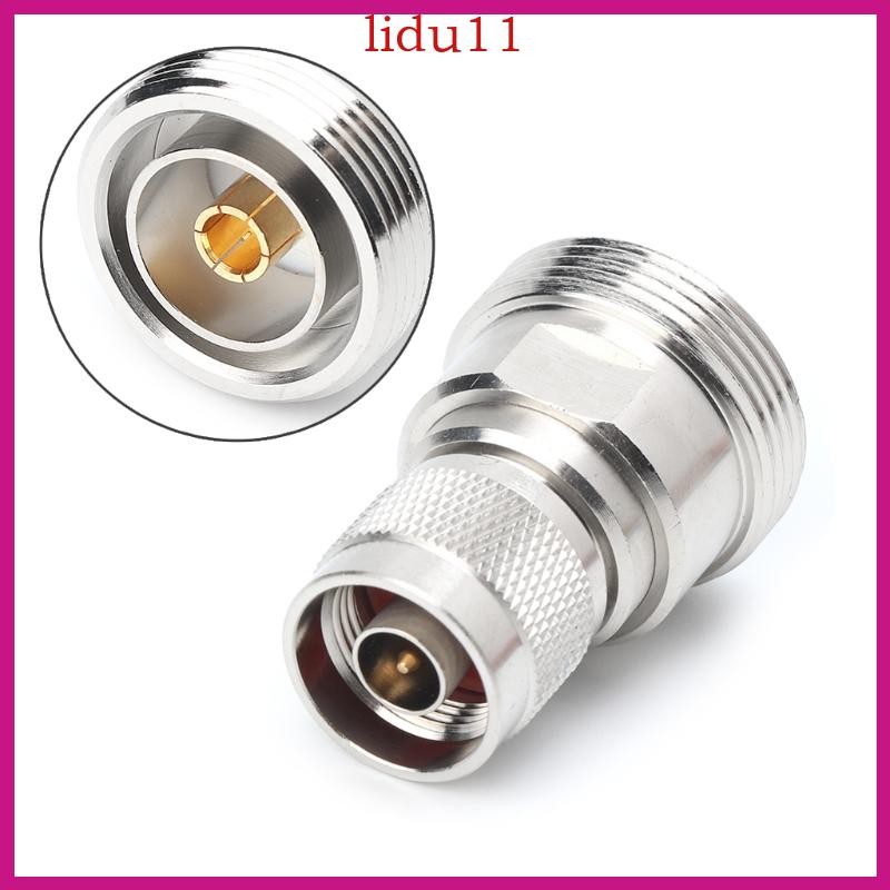 LID RF อะแดปเตอร์โคแอกเชียล L29 7 16 DIN แจ็คตัวเมียถึง N ขั้วต่อปลั๊กตัวผู้ | Shopee Thailand