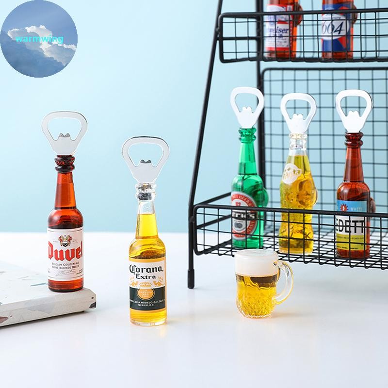 Warmwing Creative ที่เปิดขวดอเนกประสงค์แม่เหล็กติดตู้เย็น 3D ที่เปิดขวดเบียร์ตู้เย็นชุดแม่เหล็ก ...