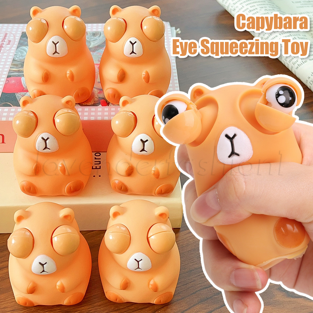 ตลก Stare Capybara ของเล่นบีบ - สร้างสรรค์ ทนทาน Interactive - สําหรับ ...