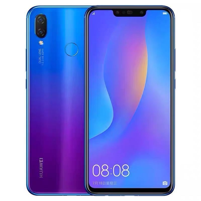 มือสอง Huawei nova3 Full-Screen การกําหนดค่าสูง Kirin 970 เกมเล่นเกมนักเรียนโทรศัพท์มือถือของแท้ ...