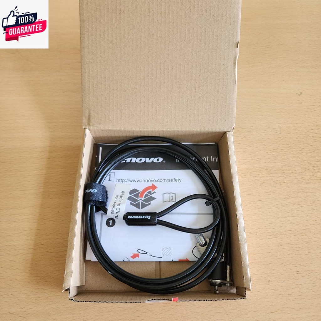 LENOVO Cable Lock 57Y4303 สายล็อค คอมพ์ โน๊ตุ๊ก แกุณแจ Kensington K ...