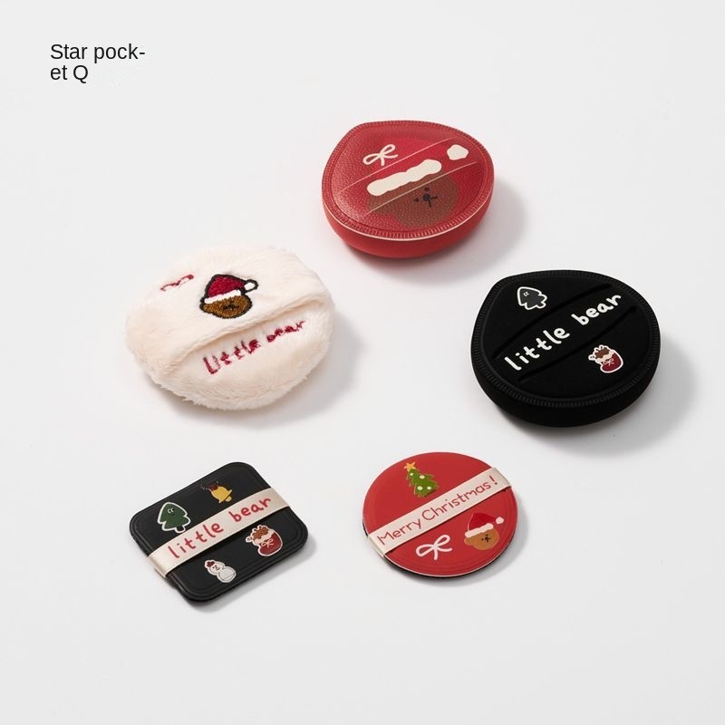 Star Pocket Christmas Limited Puff Suit 5 ชิ้น Cotton Candy Puff ...