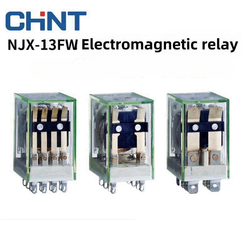 CHNT รีเลย์แม่เหล็กไฟฟ้ารีเลย์ NJX-13FW(D)/2Z 220v DC24V 8 pins | Shopee Thailand