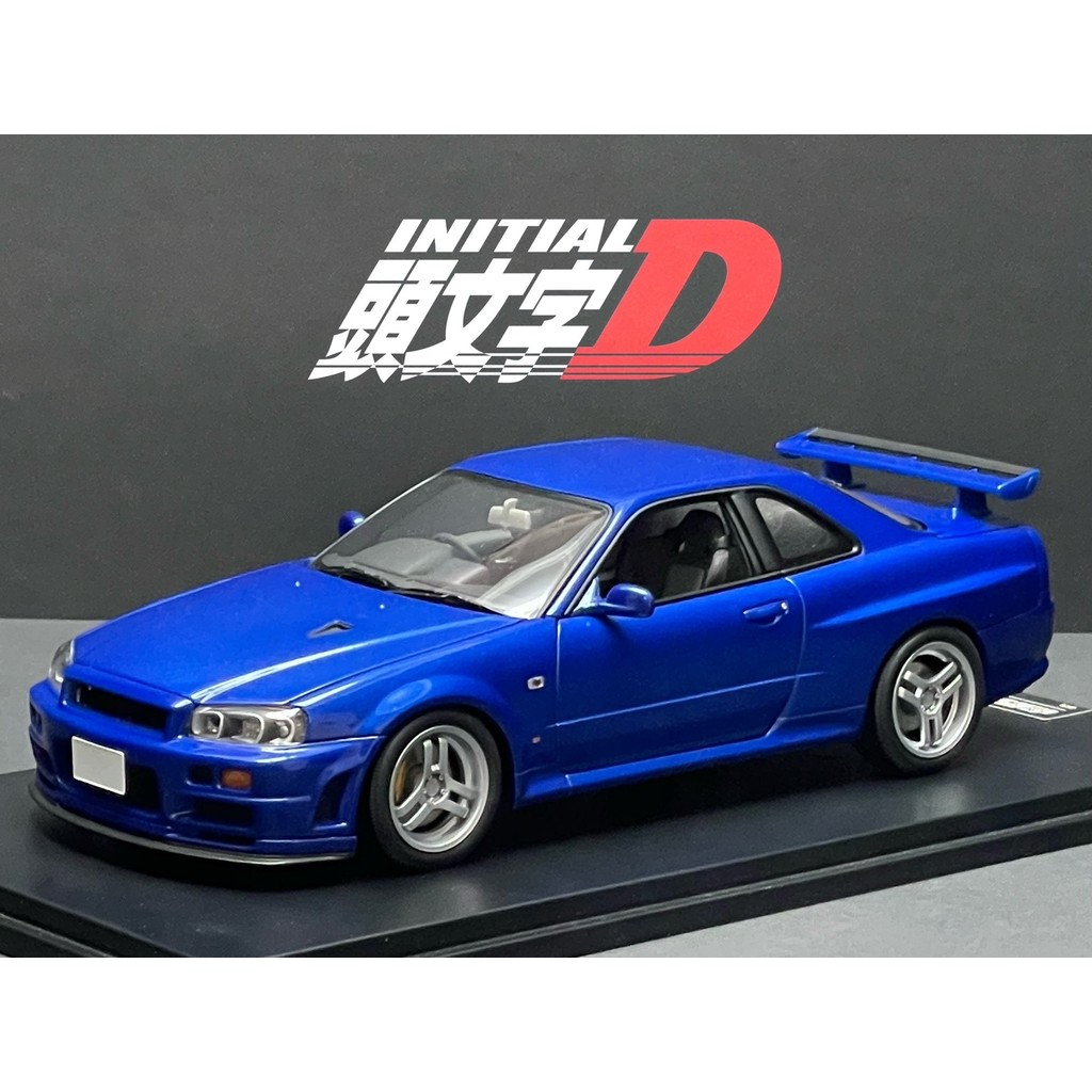 1/18 Initial D Autoart Nissan Skyline GTR R34 V-Spec II Gods Feet ...