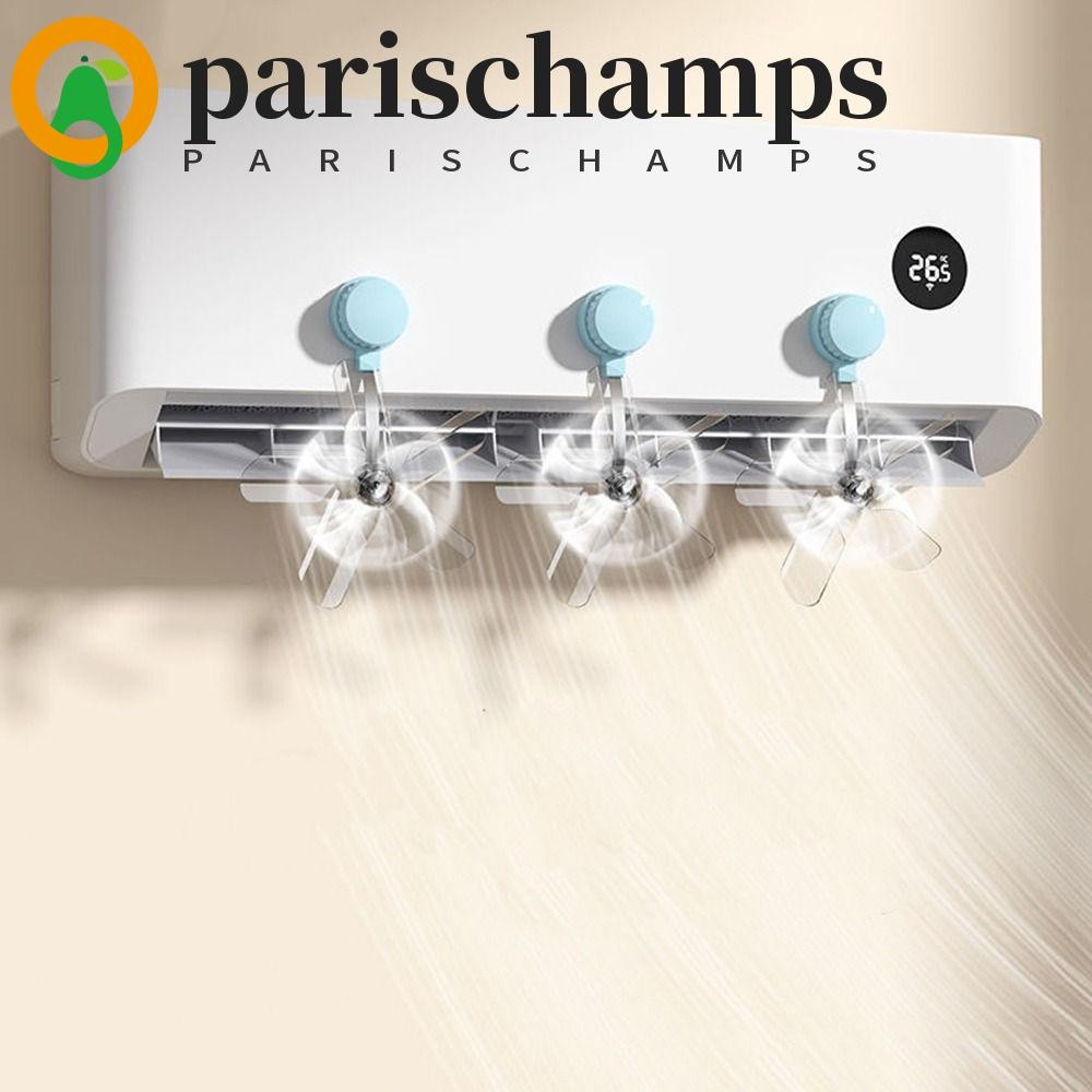 PARISCHAMPS 3 ชิ้น Conditioning Guide Fan, Plastic Windmill Shaped Vacuum Cup Air Conditioning ...