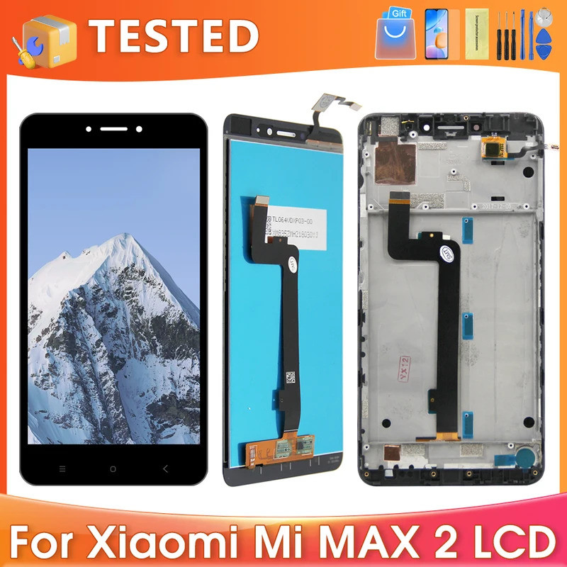 6.44''OEM สำหรับ Xiaomi Mi Max 2 สำหรับ Mi Max2 MDE40 MDI40 จอแสดงผล ...
