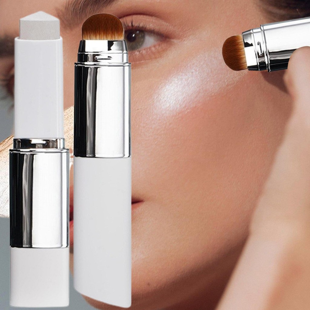 Blanc Cover Cream Stick V Color Change Foundation พร้อมแปรงถอดได้ ...