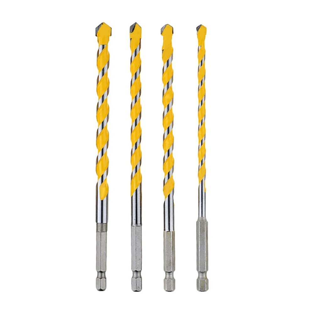 ⭐ การลดราคาครั้งใหญ่⭐ 4 ชิ้น Hex Shank 160 มิลลิเมตรทังสเตนคาร์ไบด์เจาะ ...
