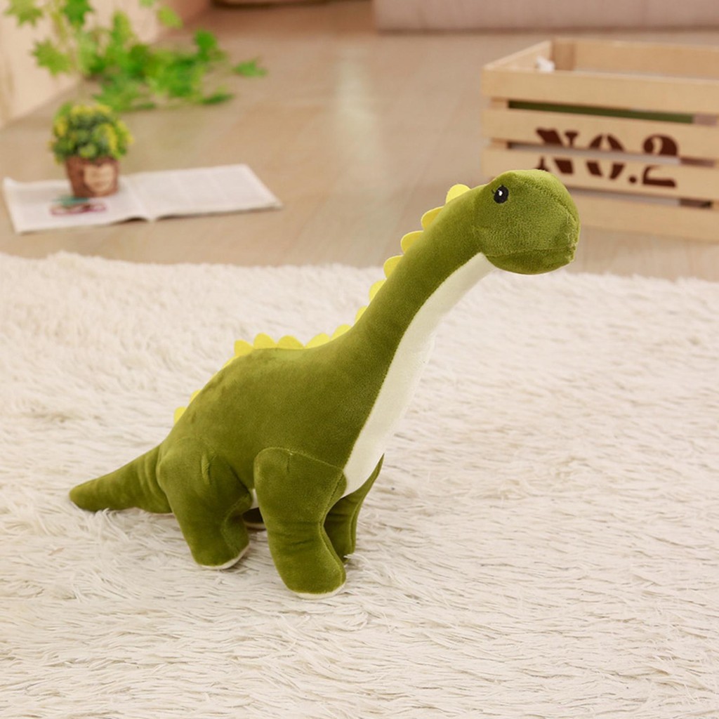 ไดโนเสาร์ตุ๊กตาสัตว์นุ่มคอยาวตุ๊กตาของเล่นสบายการ์ตูนสมจริง Dino ตุ๊กตา ...