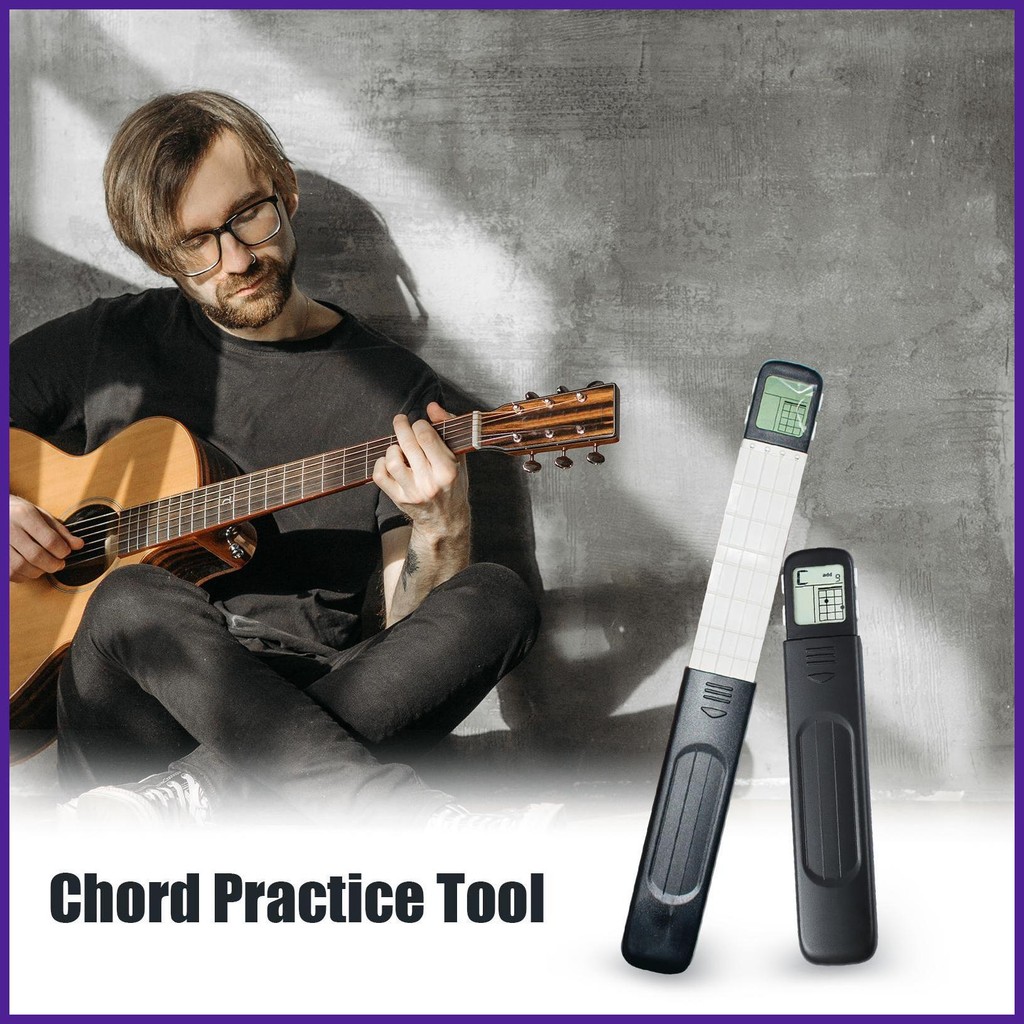 กีตาร์ดิจิตอล Chord Trainer Ukulele Fretboard พร้อมหน้าจอแผนภูมิหมุนแบบ ...