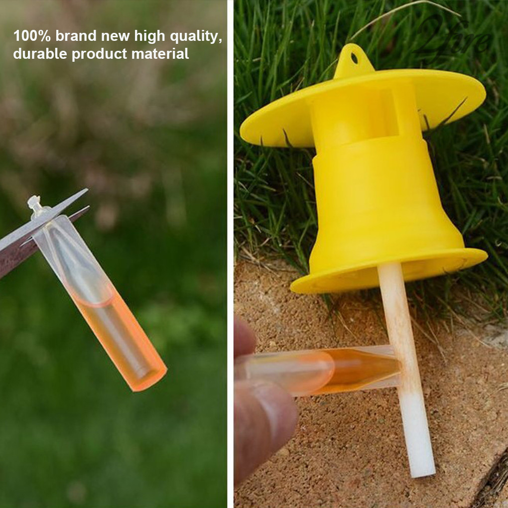 5 พืชผลไม้ Fly Traps Anti-mosquito ฟาร์ม Orchard อุปกรณ์ควบคุมสีเหลือง ...