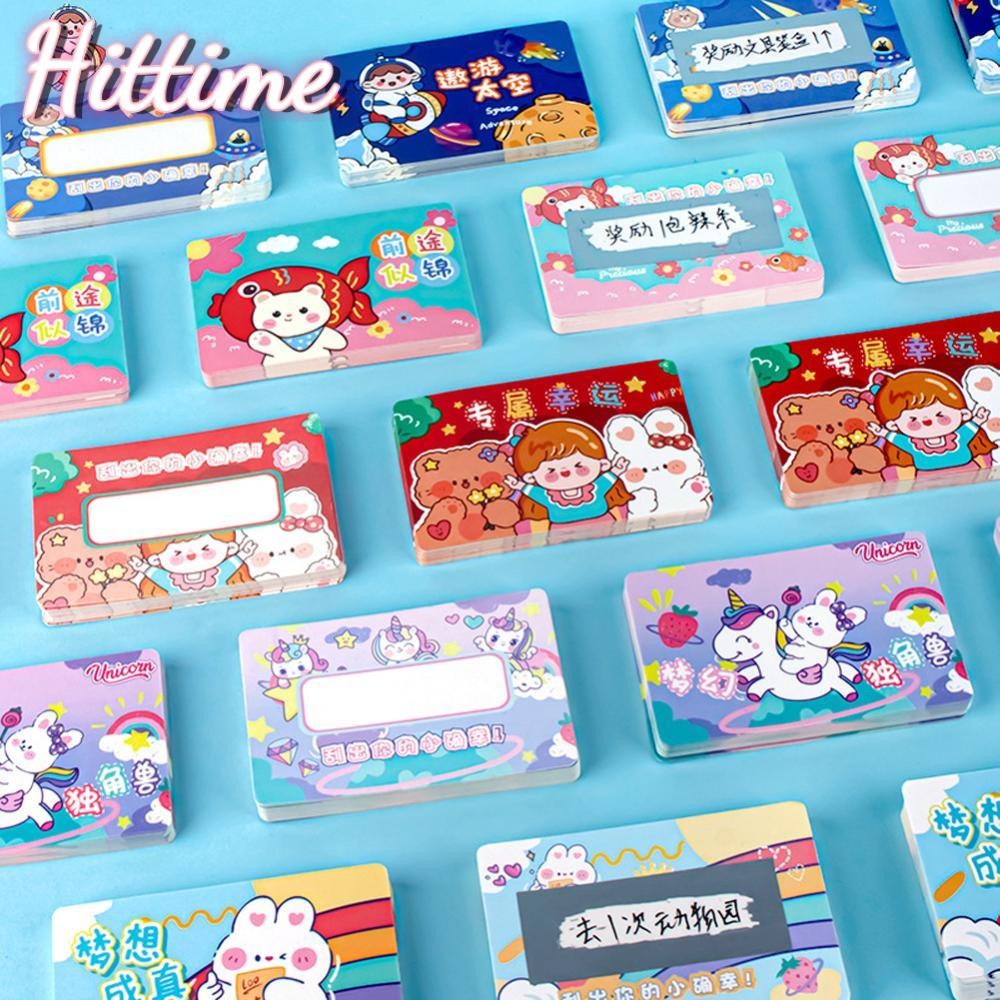 Hittime 20 ชิ้นรางวัล Scratch Card Interactive กระดาษแข็ง Lucky Card ...
