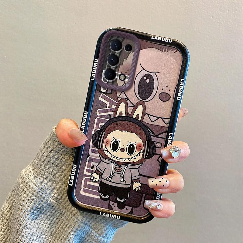 ซิลิโคนนุ่มการ์ตูนสําหรับ OPPO Reno5 CPH2159 Reno 5 4G น่ารัก TPU เคส ...