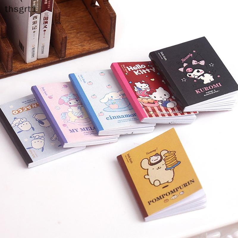 [Thsgrt1] 6 ชิ้น 1/12 Dollhouse Mini Notebook หนังสือออกกําลังกายรุ่น ...