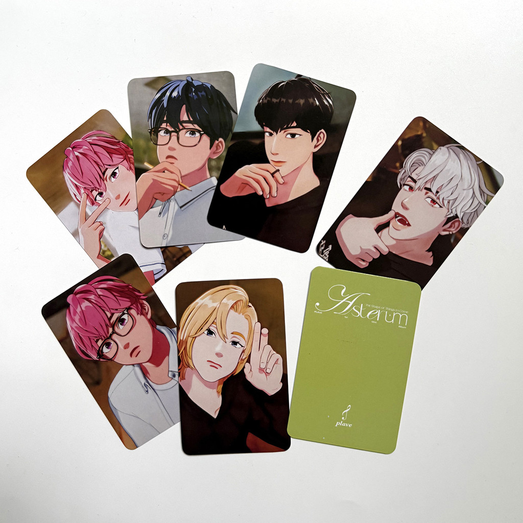 5 ชิ้น PLAVE 6th ฤดูร้อน TSOTTC Asterum Lomo การ์ด K4 LUCKY DRAW My ...