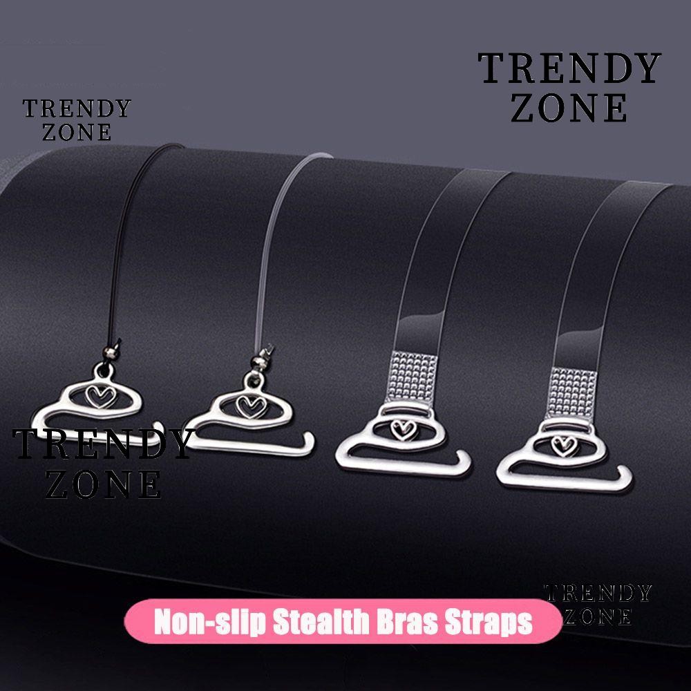 TRENDYZONE Bras Straps Aniti-slip Transparent All Match ชุดชั้นใน Bra ...