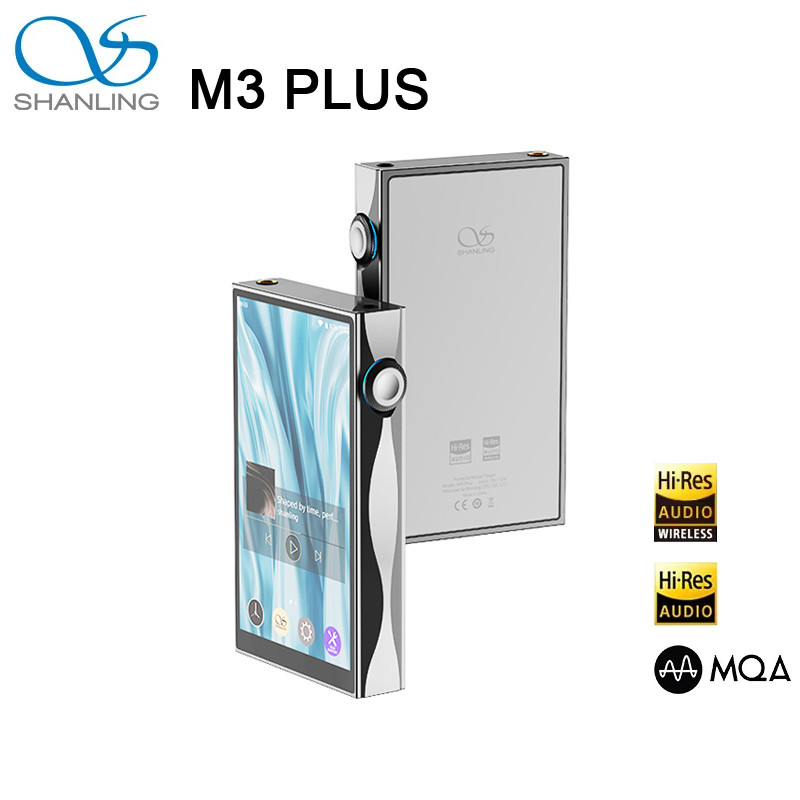 SHANLING M3 PLUS แบบพกพา MP3 Player Walkman เครื่องเล่นบลูทูธ M3P เครื่องเล่นเพลง Hifi Hi-Res ...
