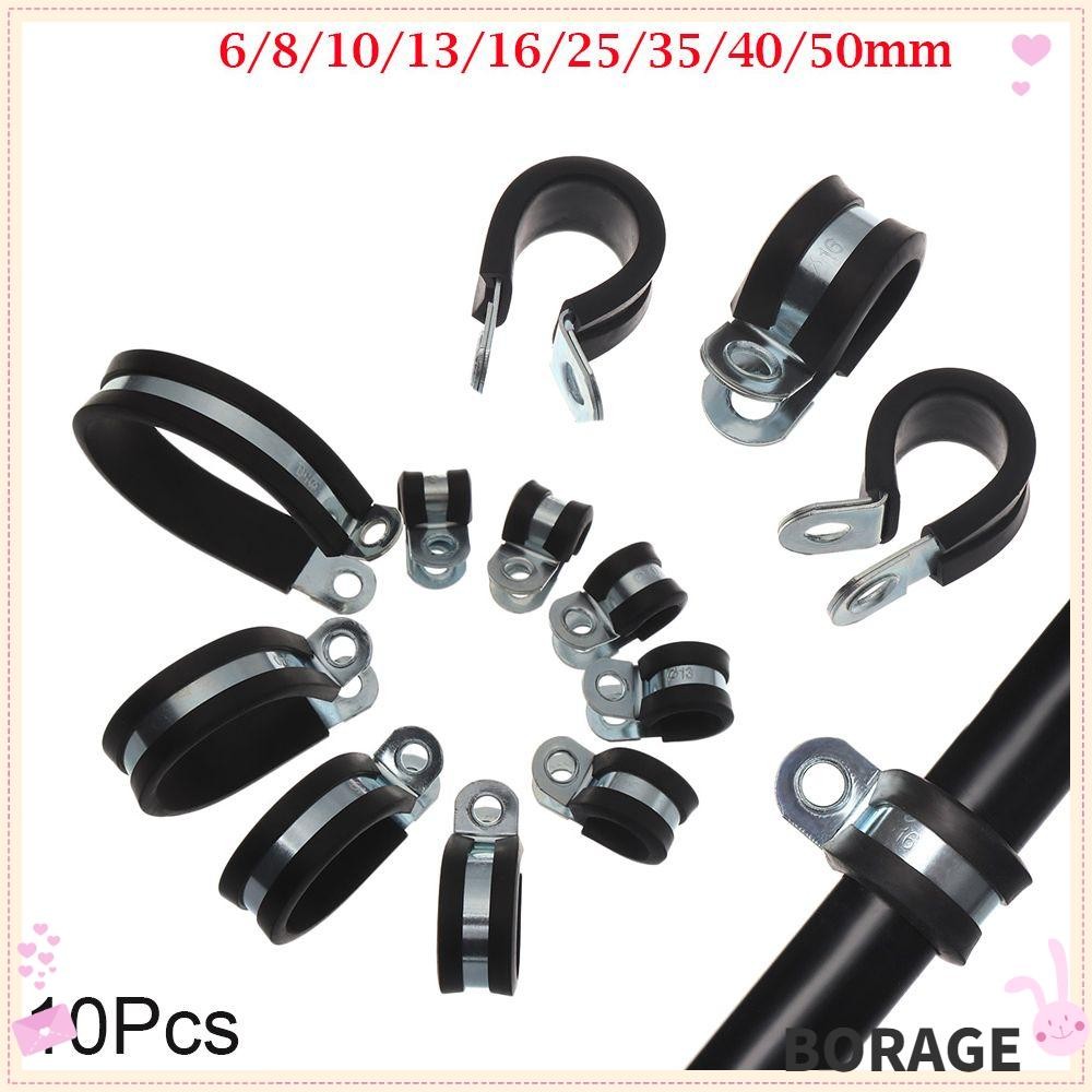 BORAG 10 ชิ้นสายไฟท่อ Clamp ทนทานอุปกรณ์ไฟฟ้าโลหะที่มีประโยชน์สาย Fasteners | Shopee Thailand