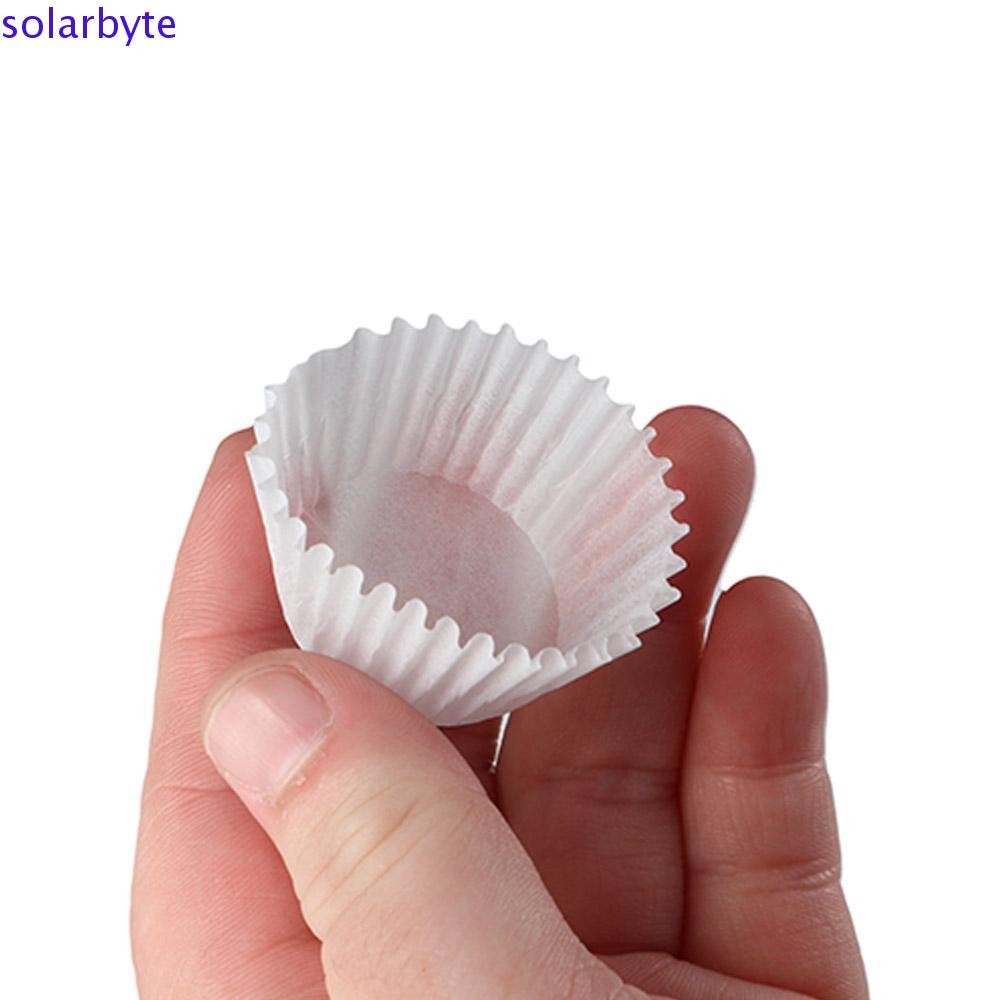 SOLARBYTE เค้กถ้วยกระดาษเบเกอรี่ 1000 ชิ้นในครัวเรือนตกแต่งช็อกโกแลต Liner แม่พิมพ์ทาร์ตไข่ ...