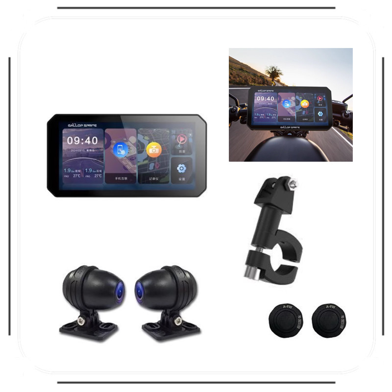 Gallop Sprite E5 D8 PRO เครื่องบันทึกการขับขี่มอเตอร์ไซค์ TMPS กล้อง ...